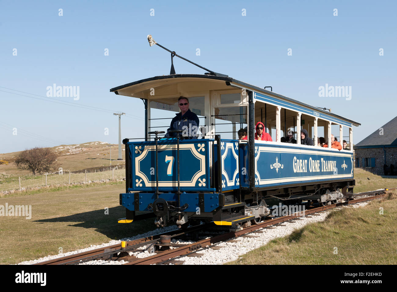 Welsh tram hi-res stock photography and images - Alamy