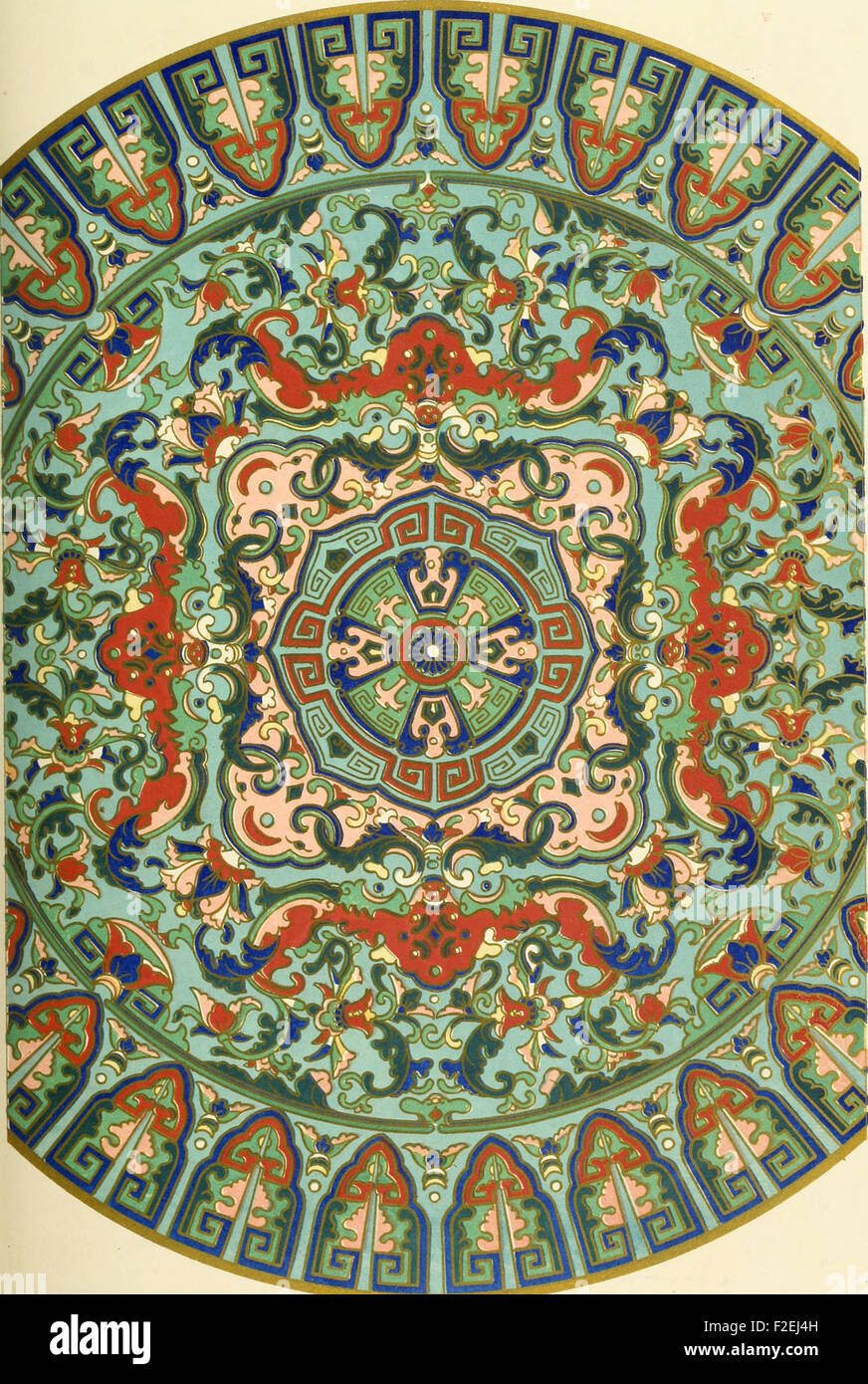 'Examples of Chinese Ornament' (1867) showcases Chinese decorative arts ...