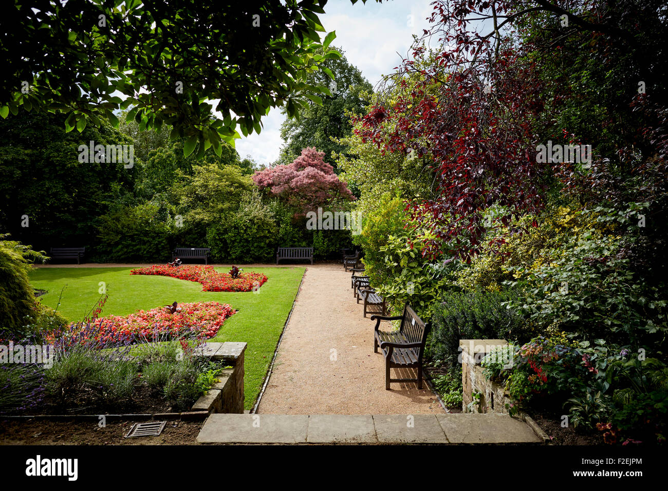 Parsonage gardens park in manchester hi-res stock photography and ...
