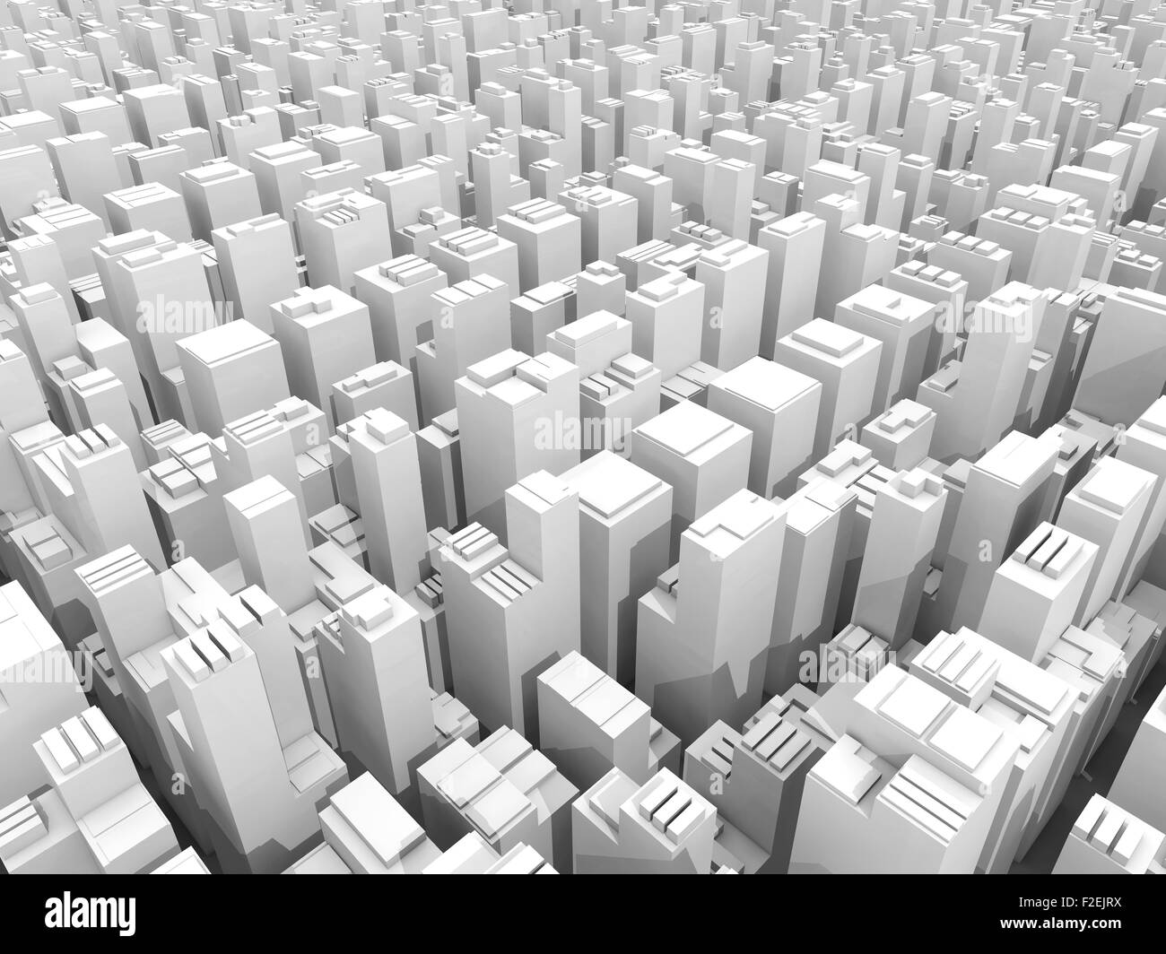Digital city illustration Black and White Stock Photos & Images - Alamy