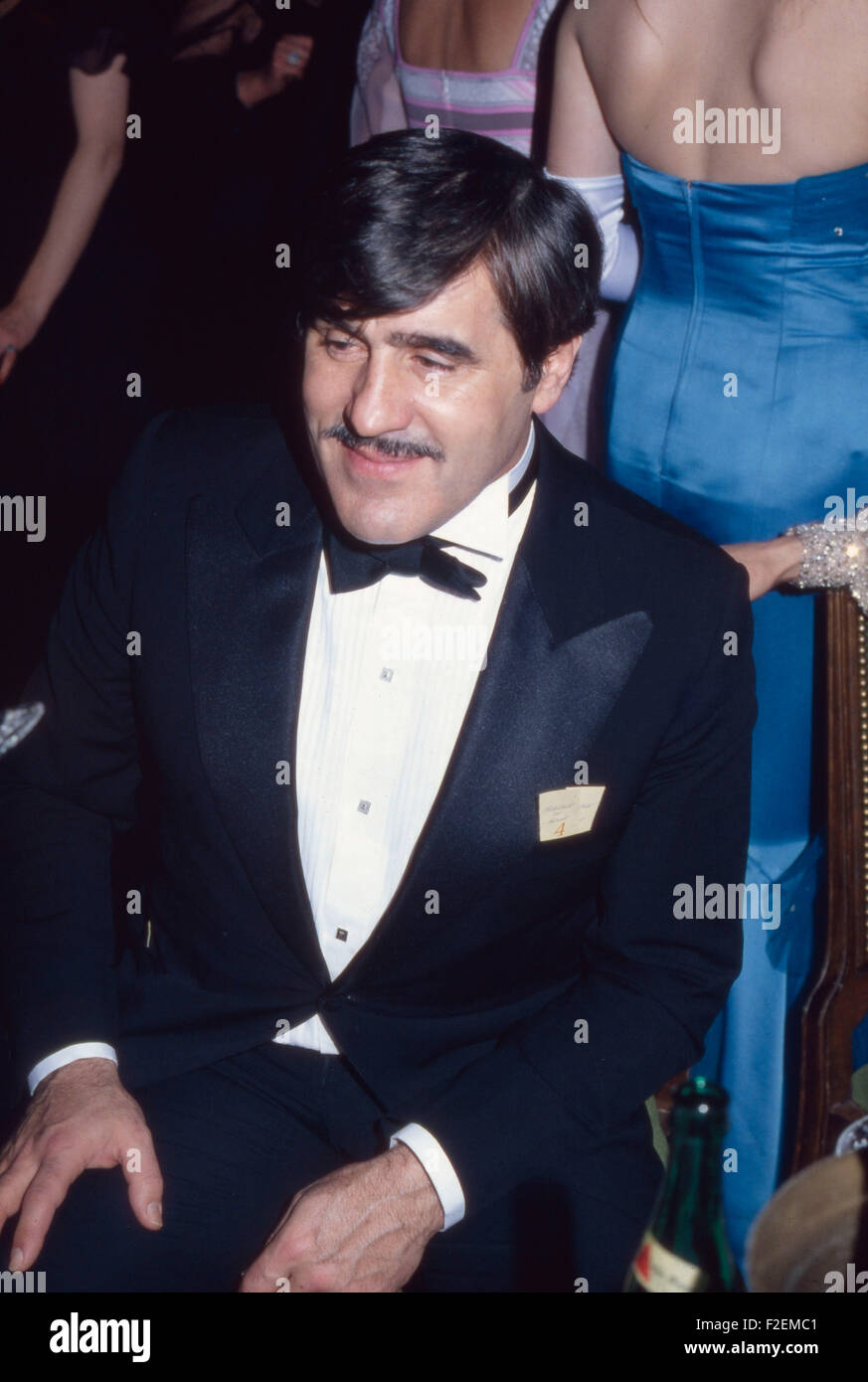 Der deutsche Schauspieler Mario Adorf, Deutschland 1980er Jahre. German ...