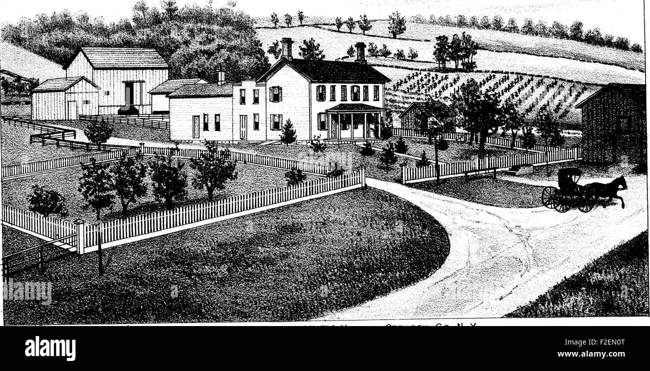 Settlers descriptions Black and White Stock Photos & Images - Alamy