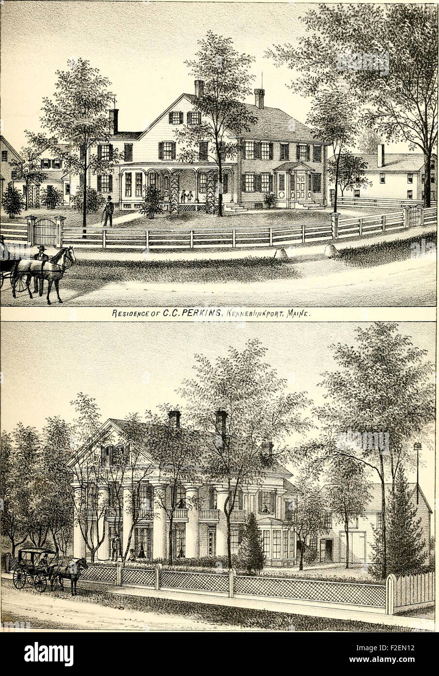 This 1880 work details the history of York County, Maine, including ...