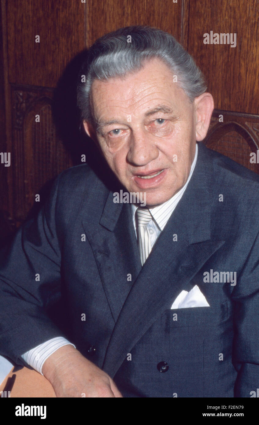 Der deutsche Komponist Michael Jary, Deutschland 1980er Jahre. German ...