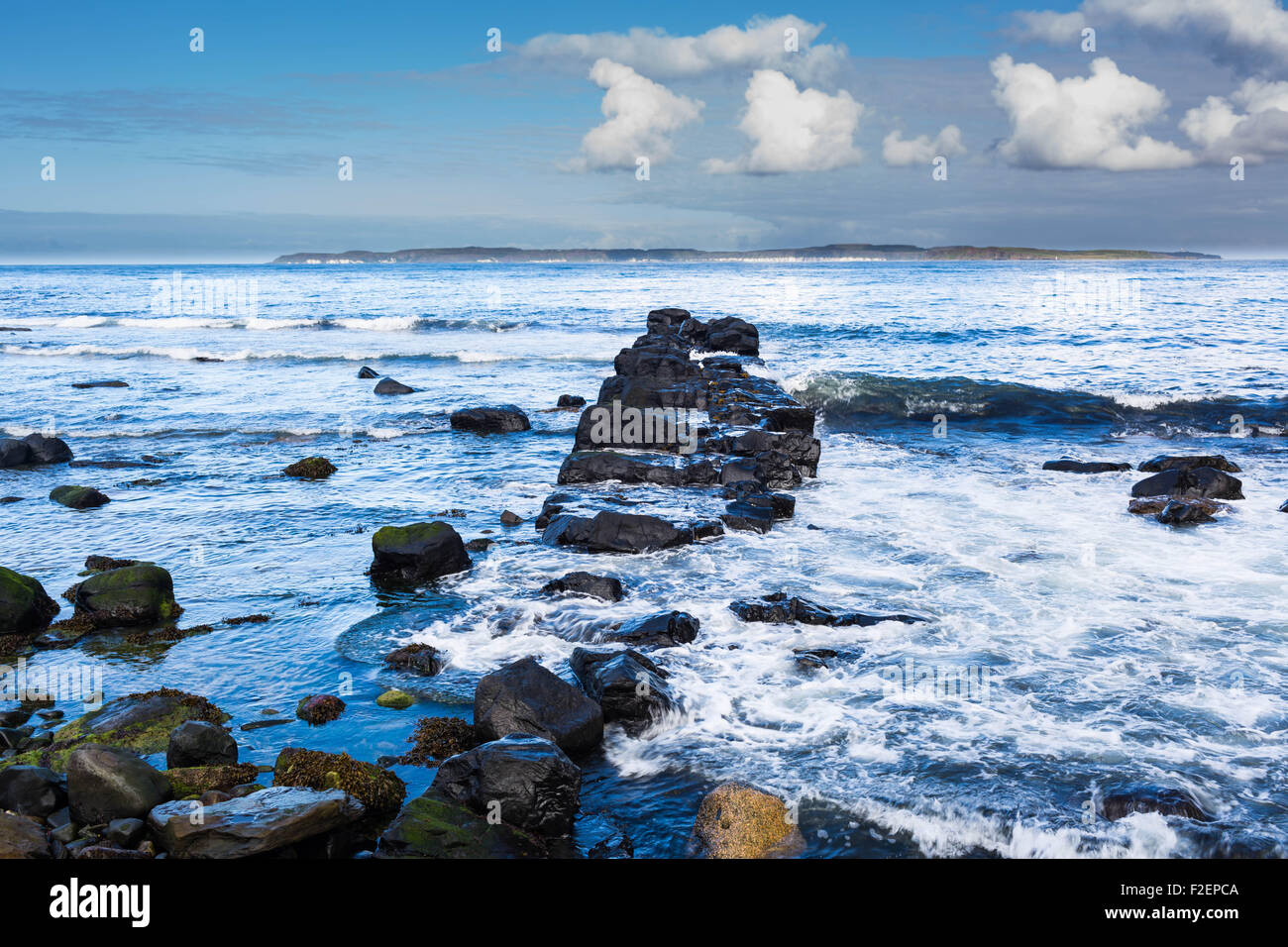 North Star Dyke Ballycastle Co Antrim N Ireland Stock Photo - Alamy