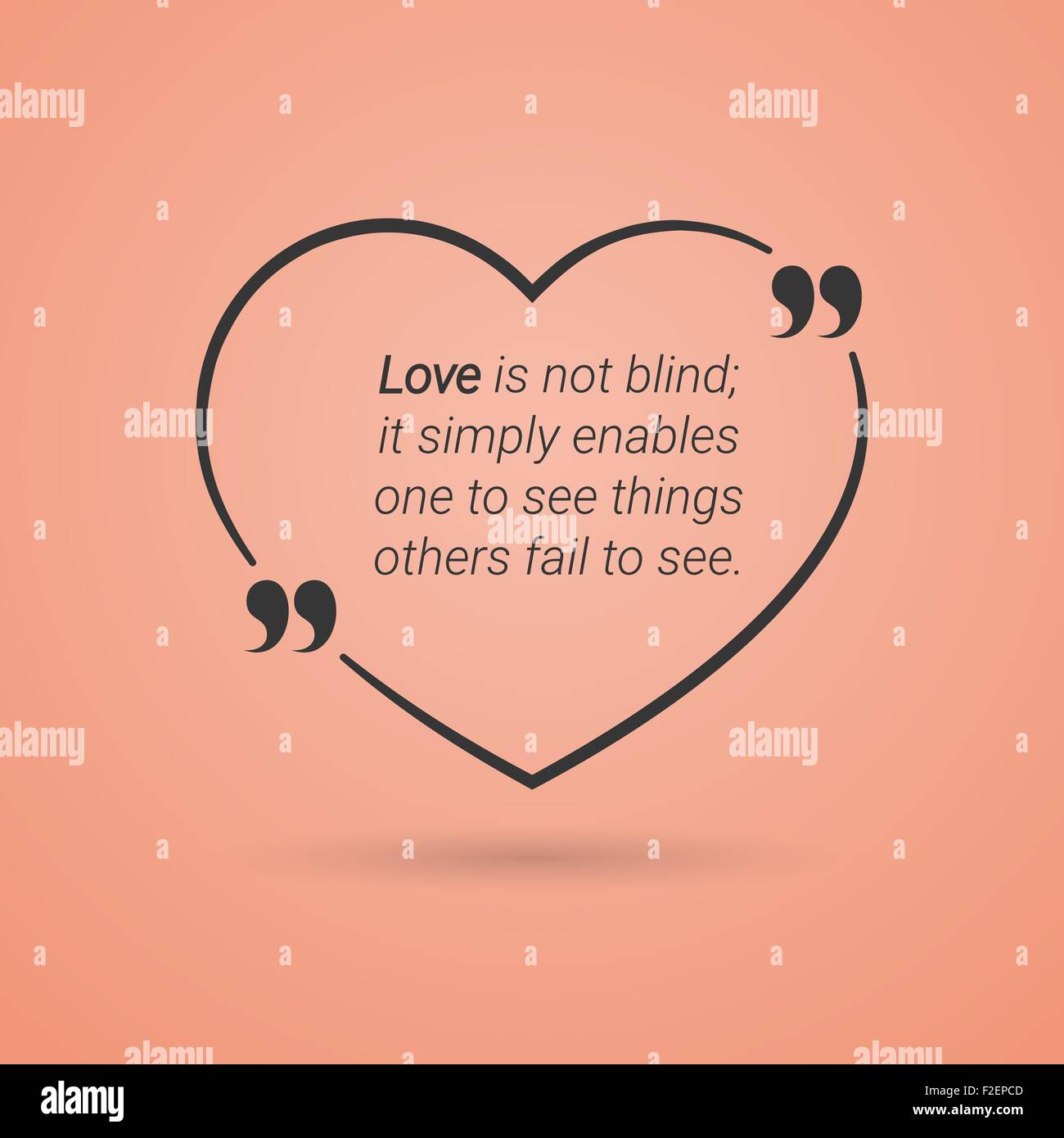 Heart Symbol Images With Quotes Heart Quotes Stock Illustrations