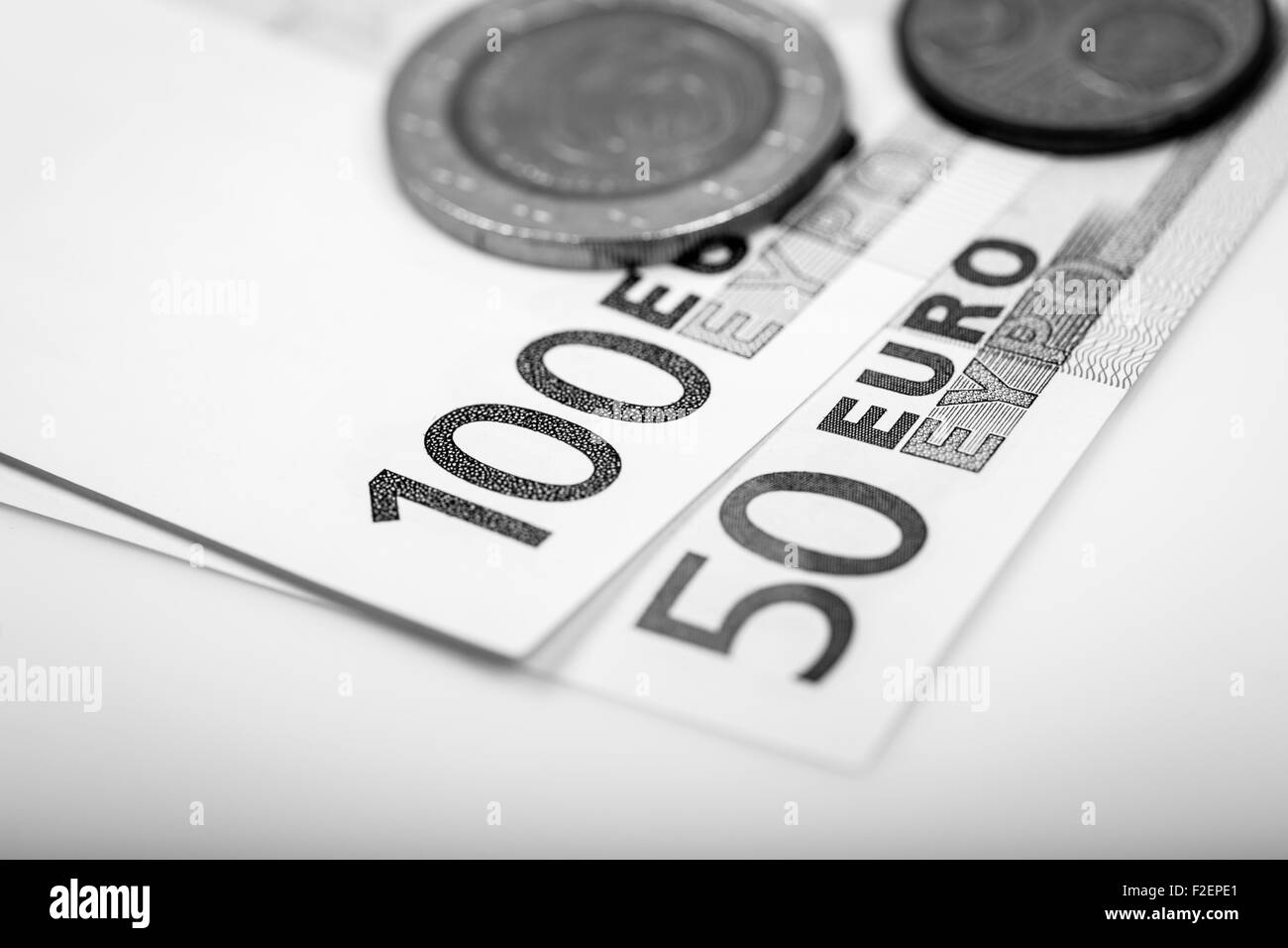 Euro Black and White Stock Photos & Images - Alamy