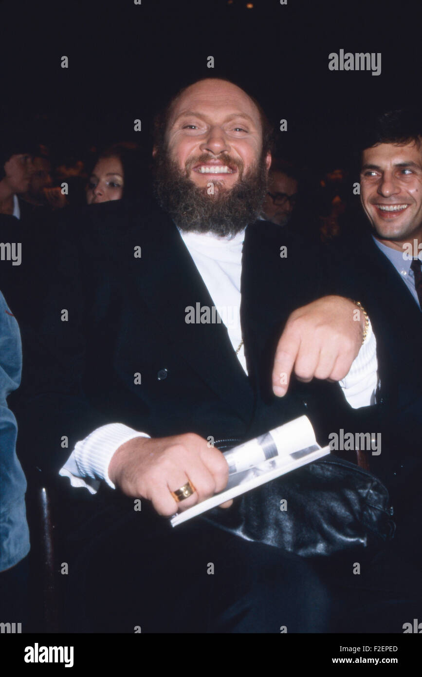 Der deutsche Sänger Ivan Rebroff, Deutschland 1980er Jahre. German ...