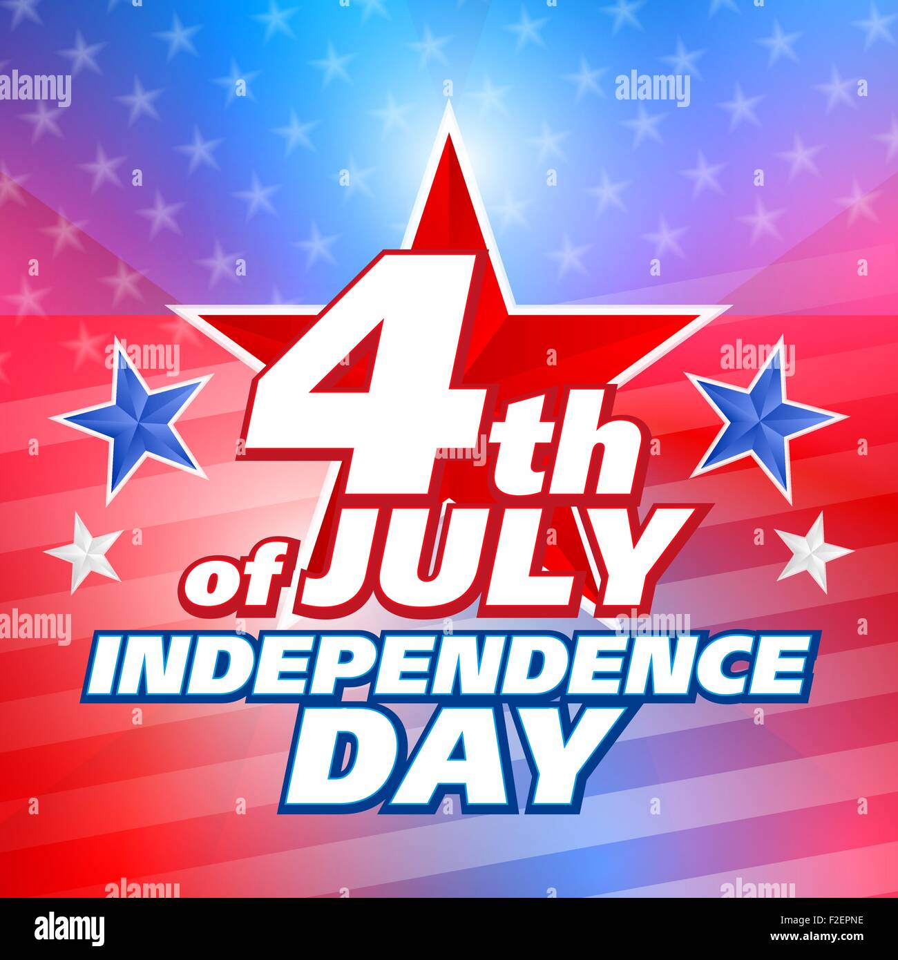 American 4th of July, vector background Stock Vector Image & Art - Alamy