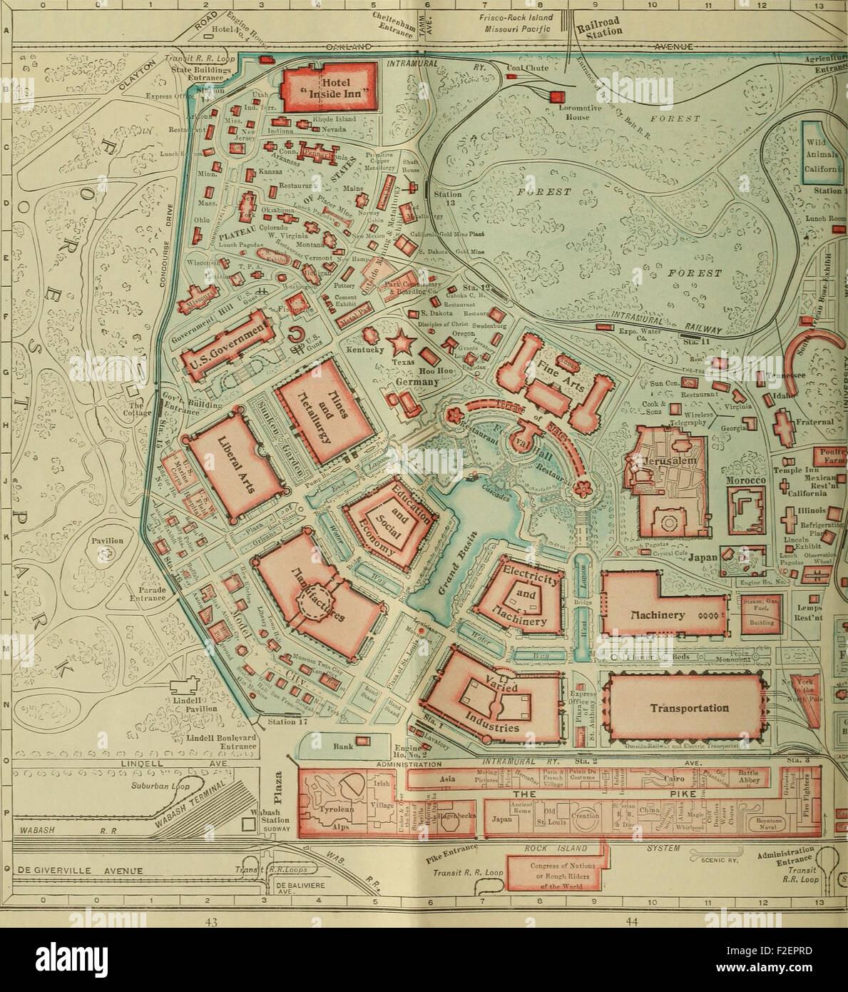 The 1904 Louisiana Purchase Exposition, also known as the St. Louis ...