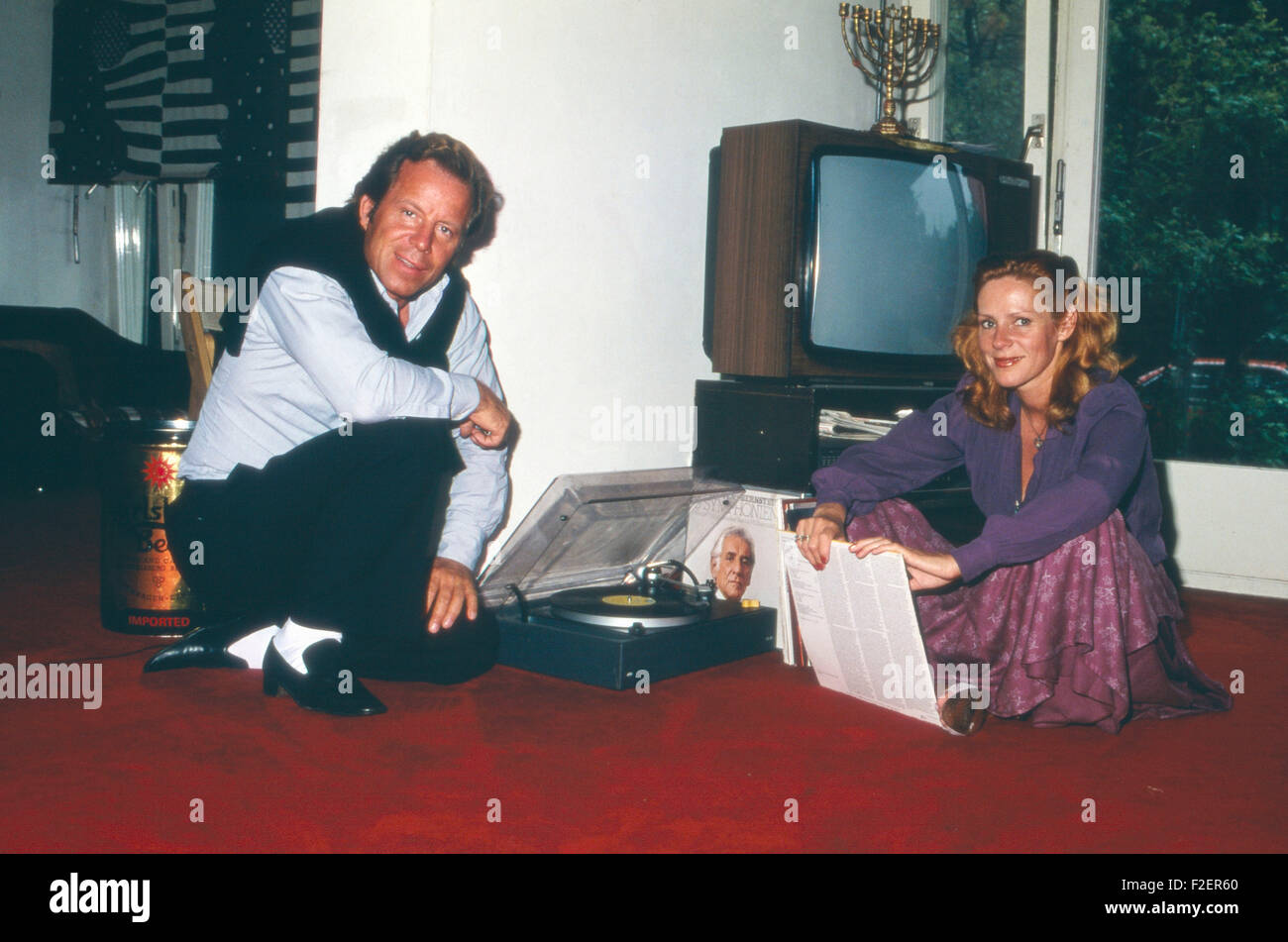 Deutsches Schauspielerehepaar Michael Hinz und Viktoria Brams ...