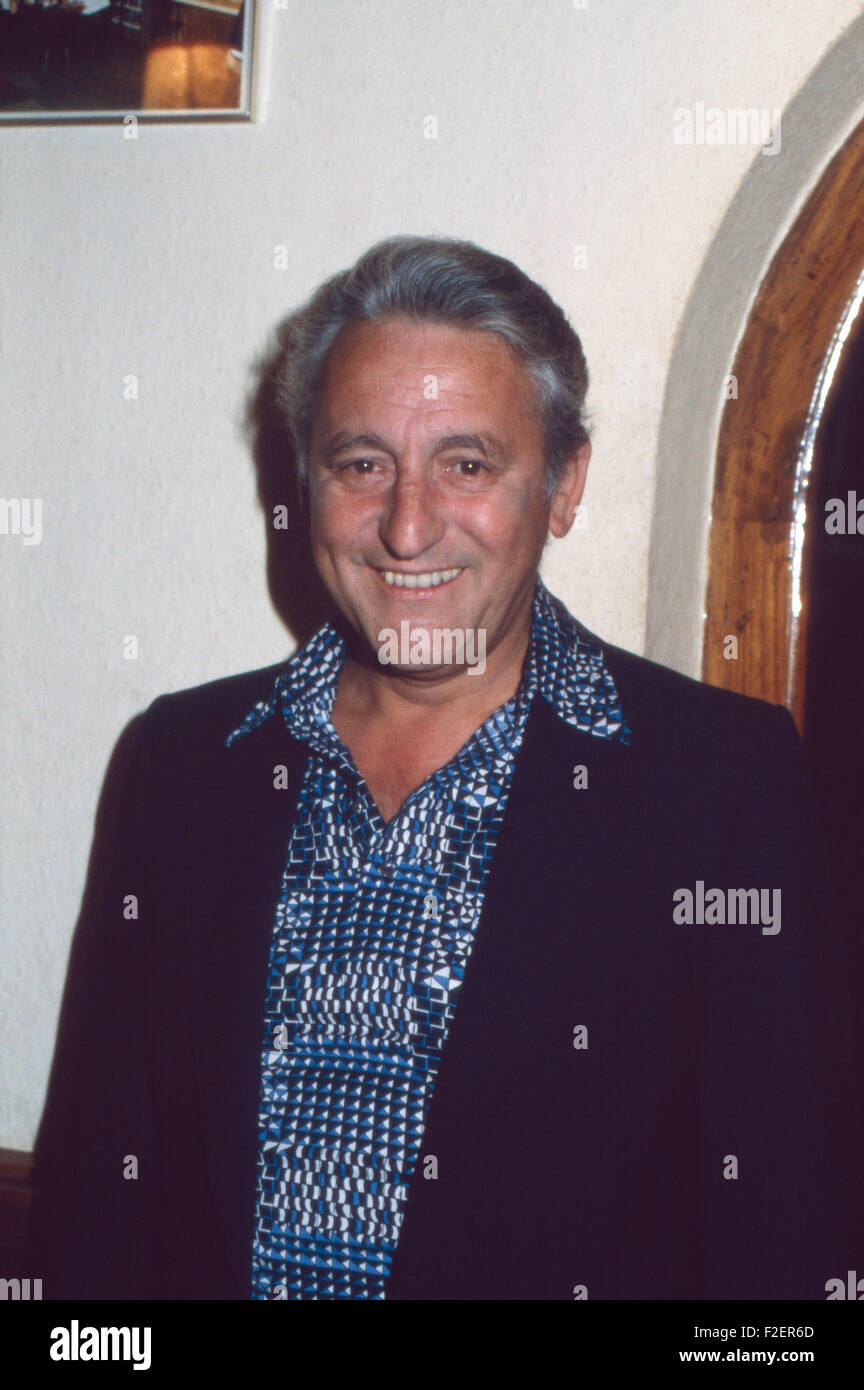 Der bayerische Volksschauspieler und Sänger Maxl Graf, Deutschland ...