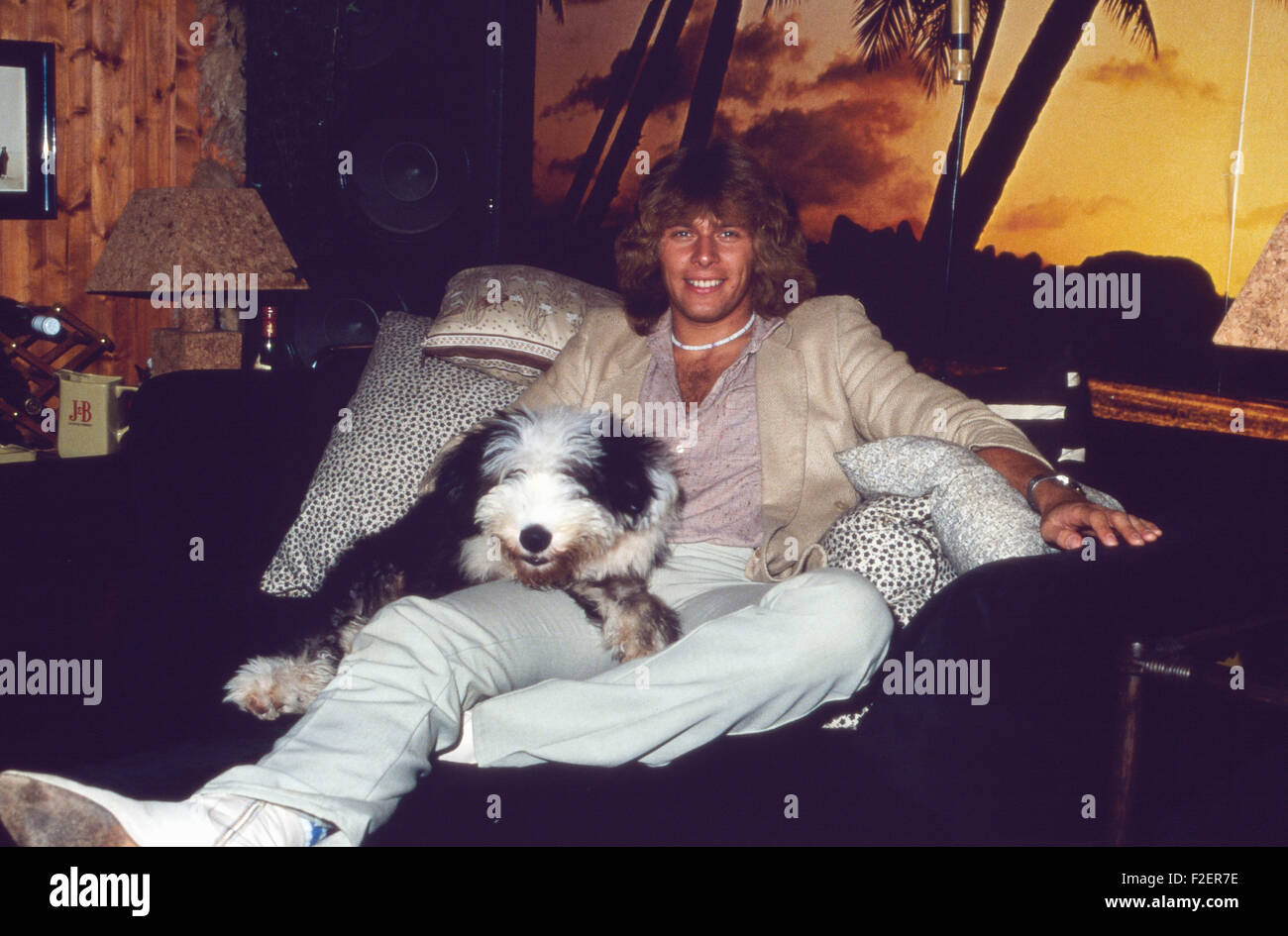 Der deutsche Schlagersänger, Schauspieler und Moderator Benny Schnier ...