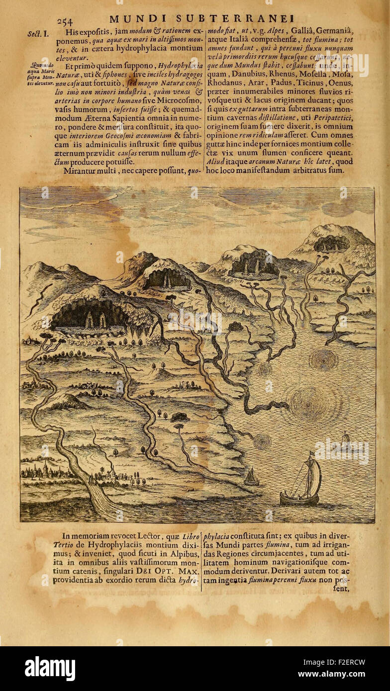 'Mundus Subterraneus' is a 17th-century work exploring the underground ...