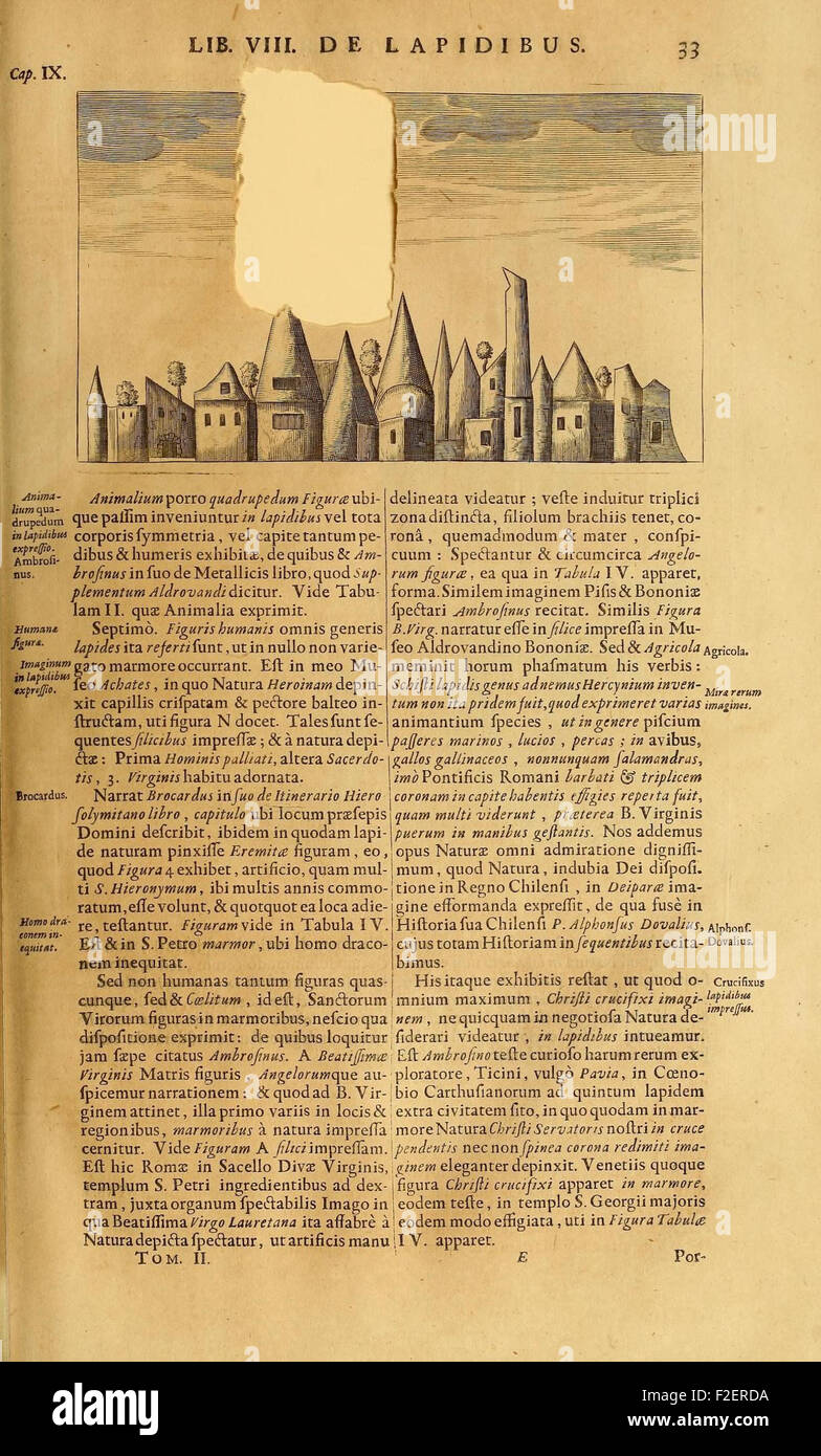 The 17th-century work 'Mundus Subterraneus' by Athanasius Kircher ...