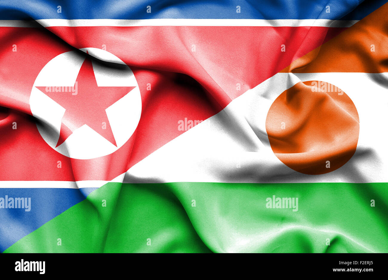North korea niger flag hi-res stock photography and images - Alamy