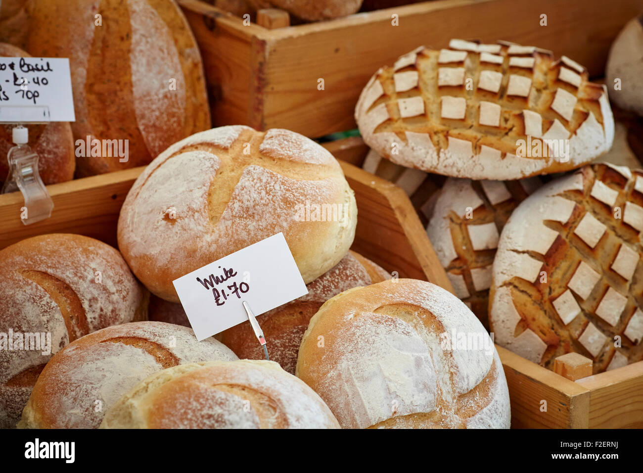 Artisan bread display hi-res stock photography and images - Alamy