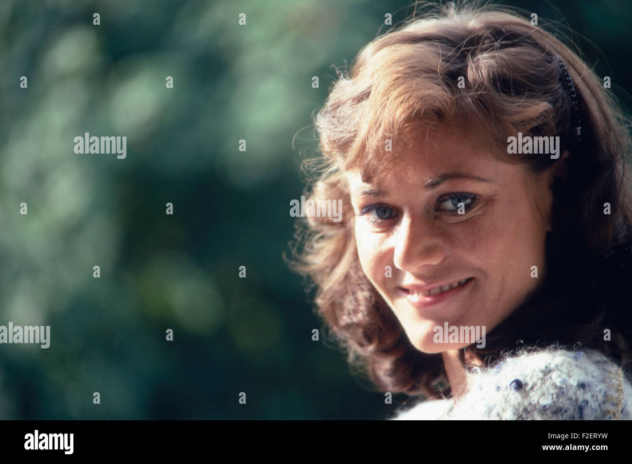 Deutsche Schauspielerin Gundy Grand, Deutschland 1980er Jahre. German ...