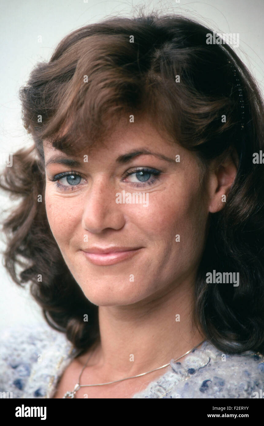 Deutsche Schauspielerin Gundy Grand, Deutschland 1980er Jahre. German ...