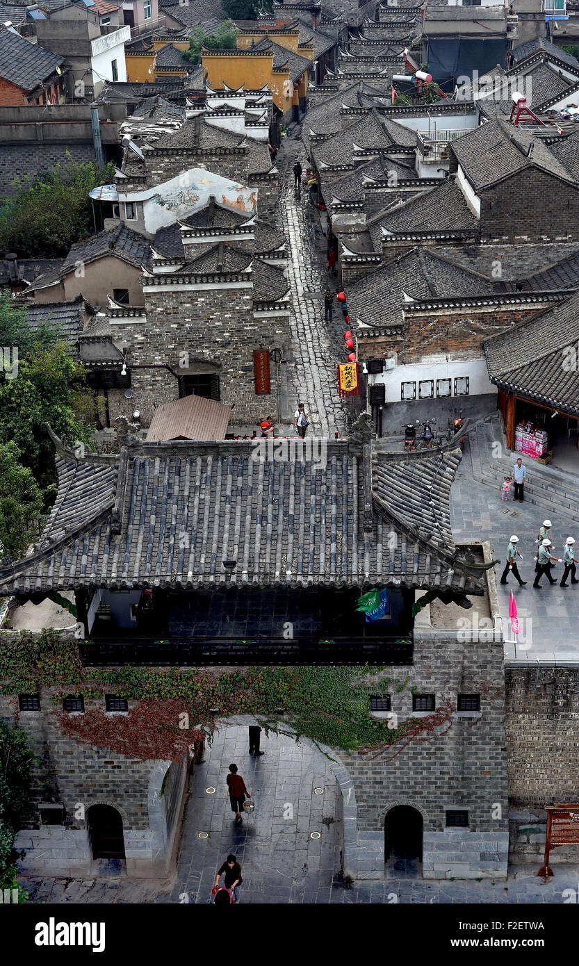 Hefei. 17th Sep, 2015. Photo taken on Sept. 17, 2015 shows a view of ...