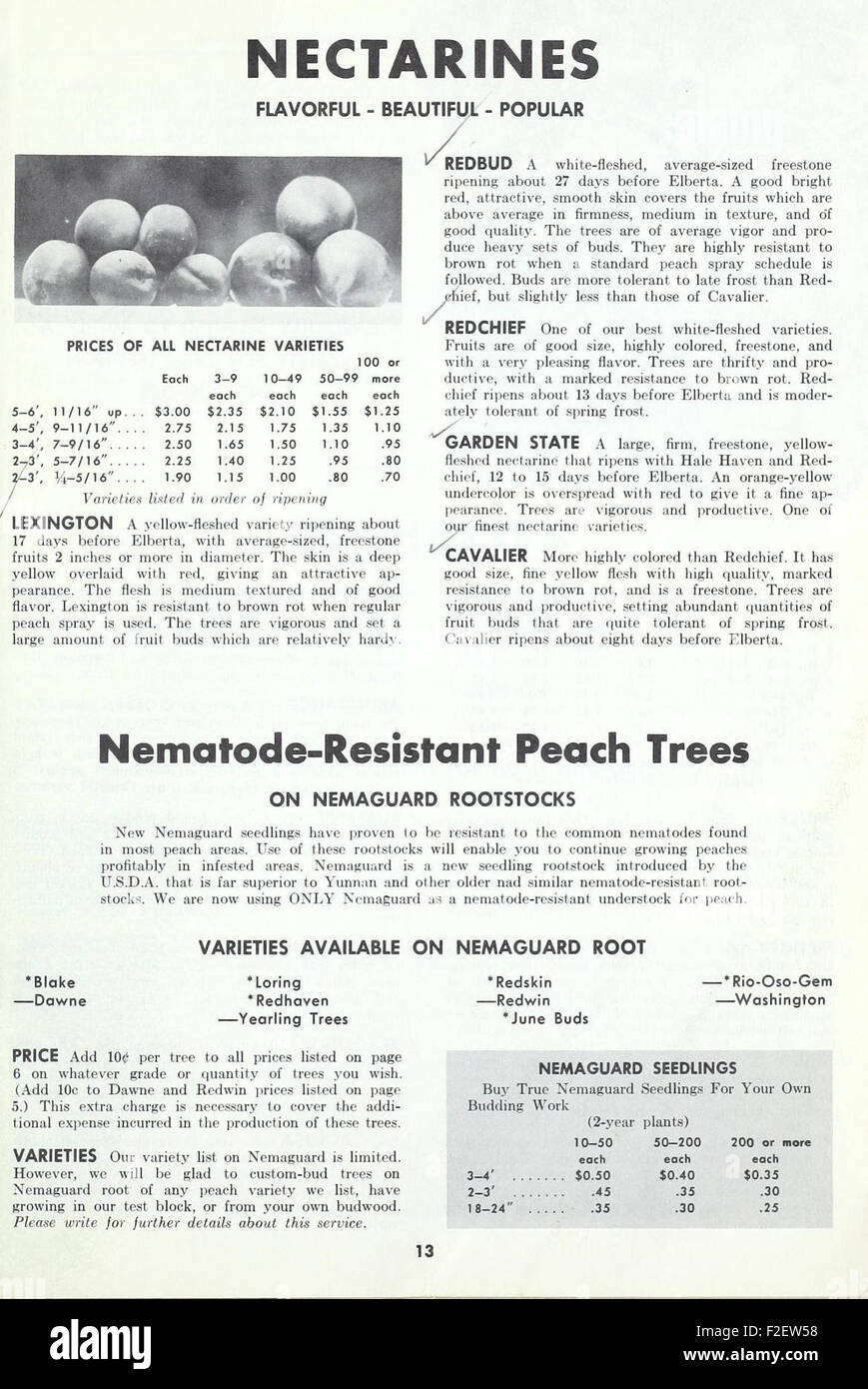 This vintage planting guide provides detailed information on fruit ...