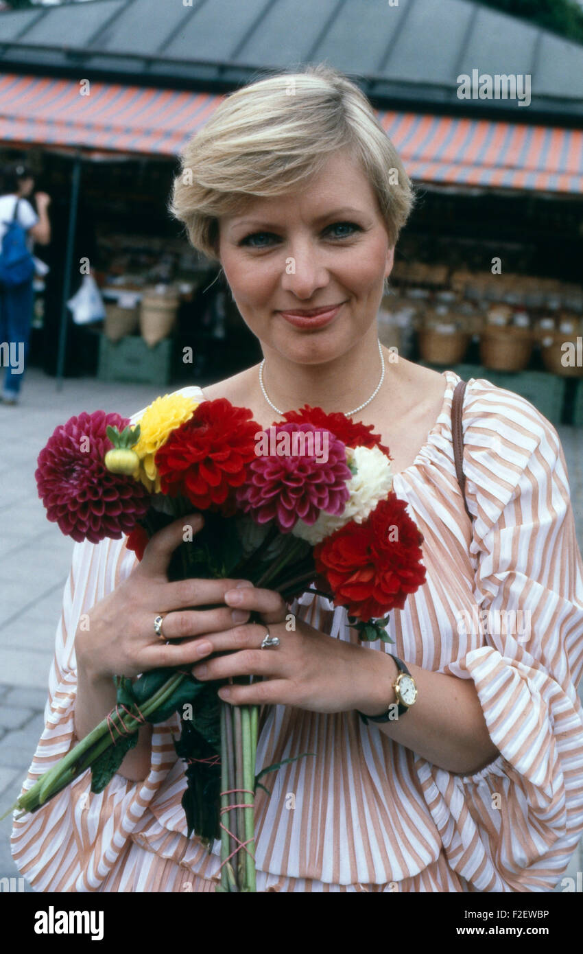 Deutsche Schauspielerin und Synchronsprechern Susanne Beck bei einem ...