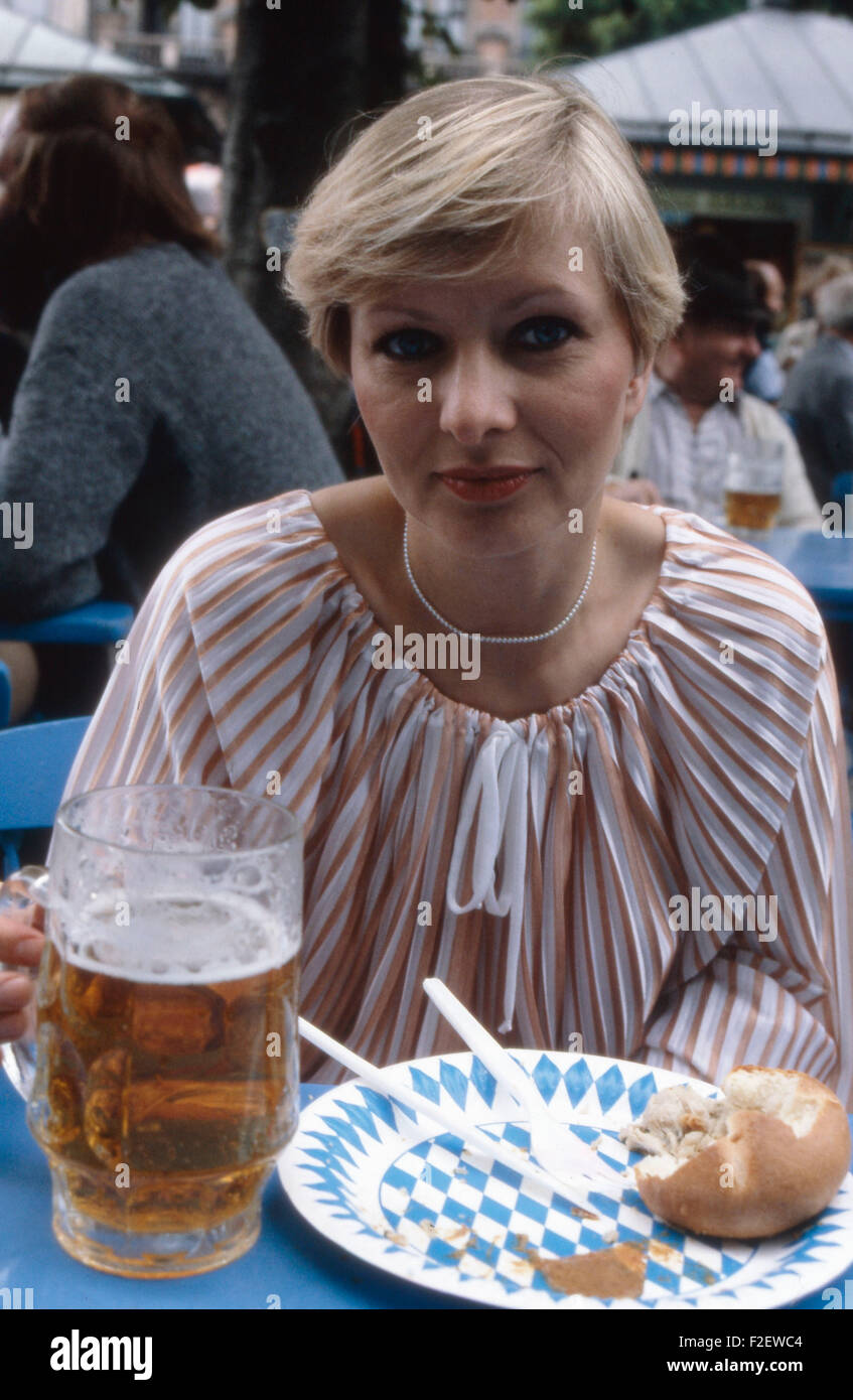 Deutsche Schauspielerin und Synchronsprechern Susanne Beck bei einem ...