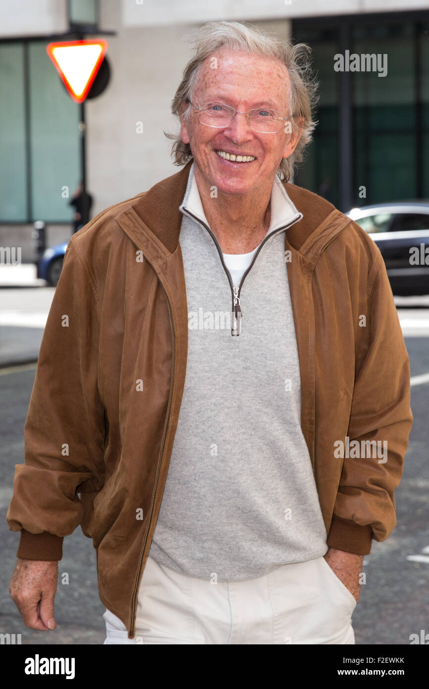 Tommy Steele pictured arriving the Radio 2 studio Featuring: Tommy ...