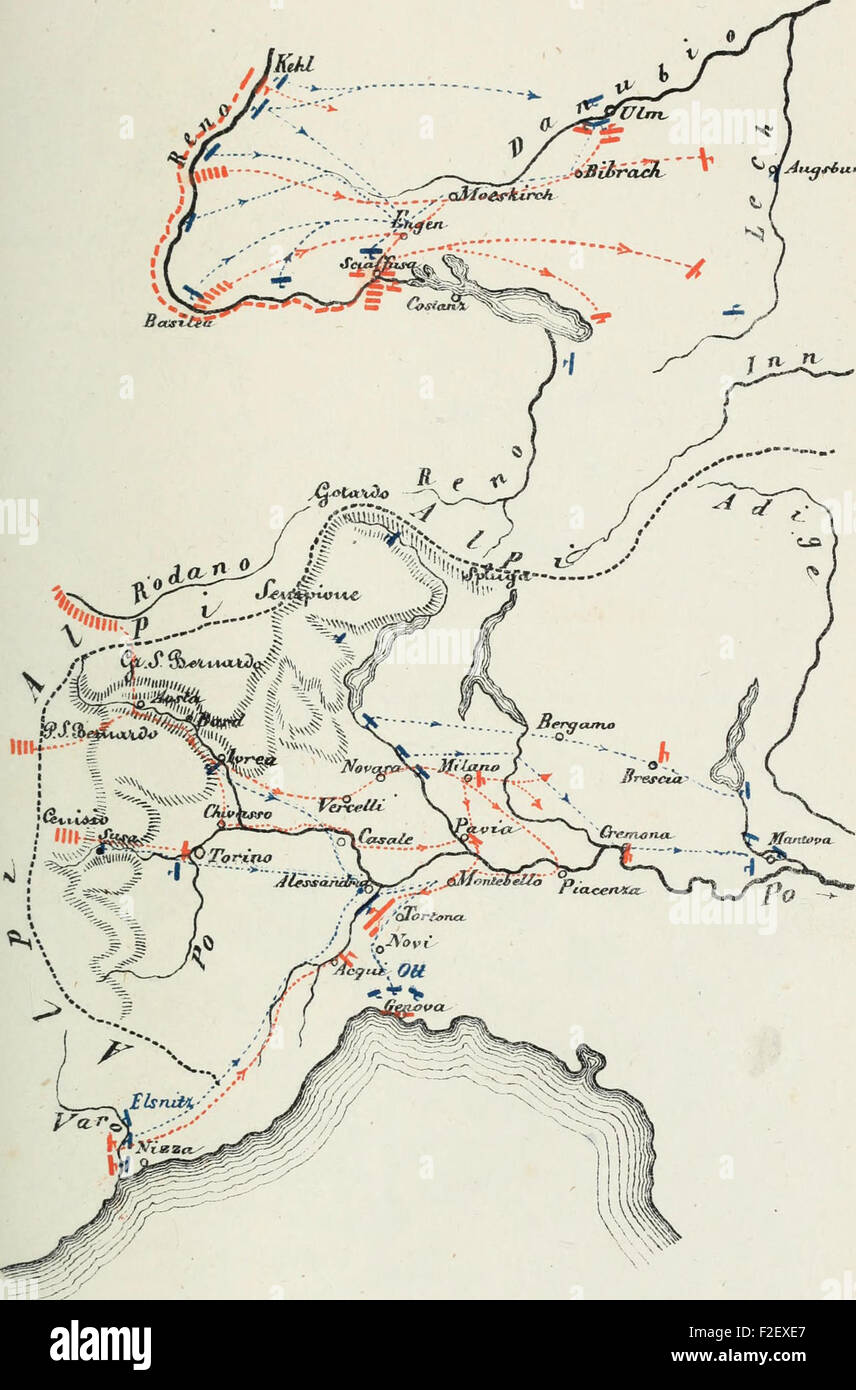 *Sommario di Storia Militare* (1869) is an Italian military history book, summarizing key events ...