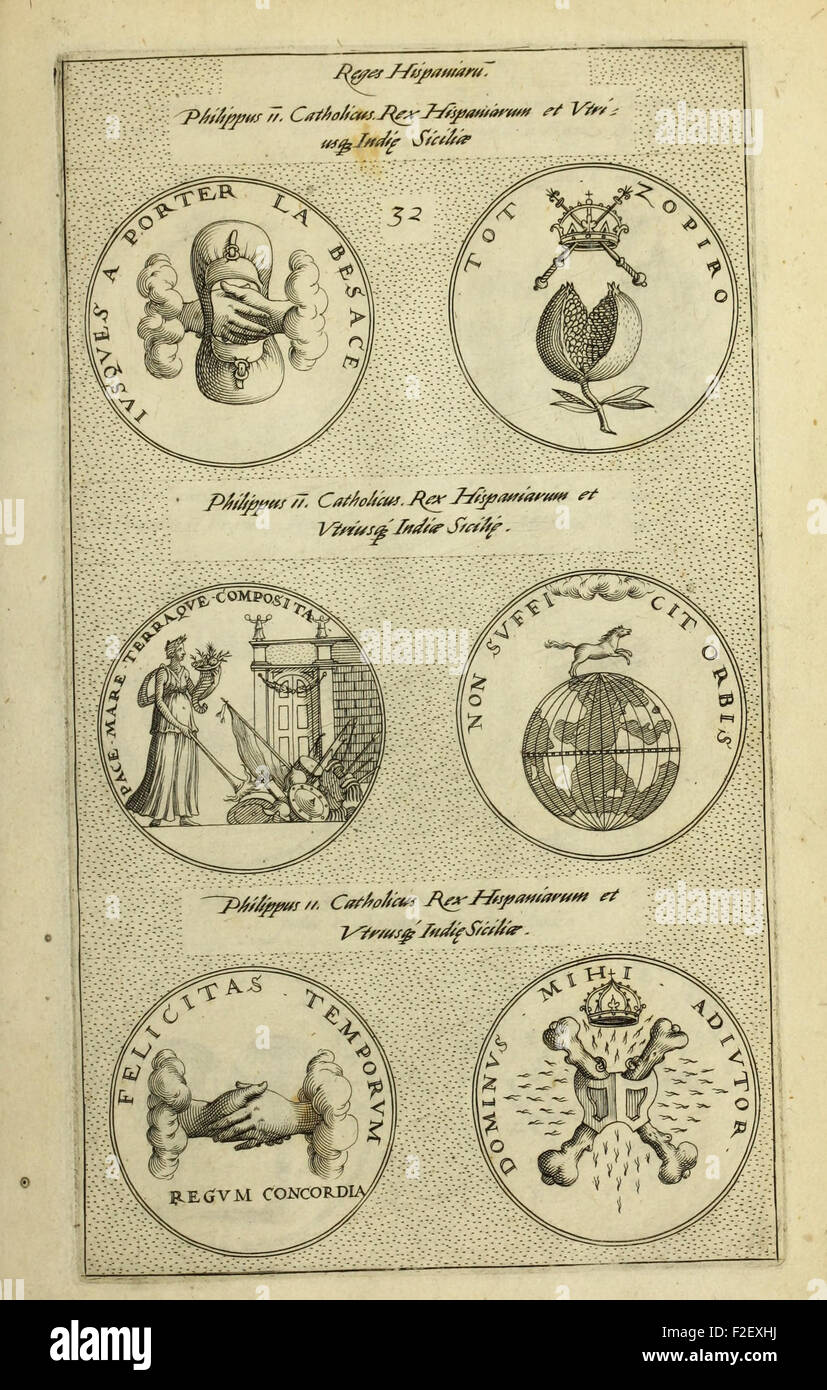 The *Symbola diuina and humana pontificvm, imperatorum, regum* (1600 ...
