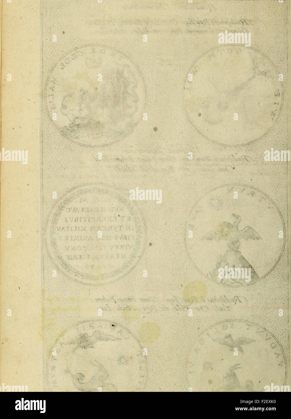 A 1600 historical work titled 'Symbola divina et humana,' featuring ...
