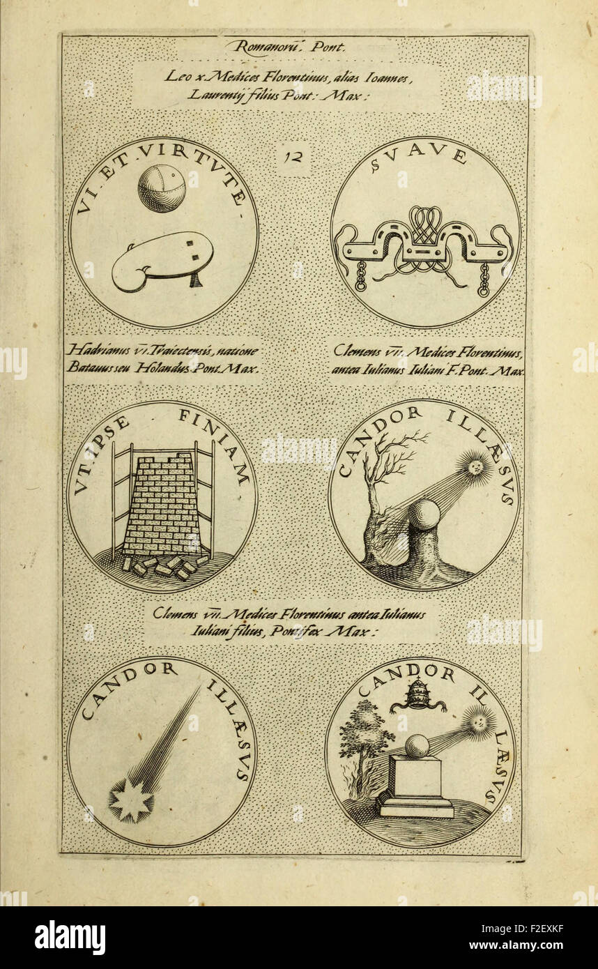A 1600 work documenting the symbols of divinity and humanity associated ...