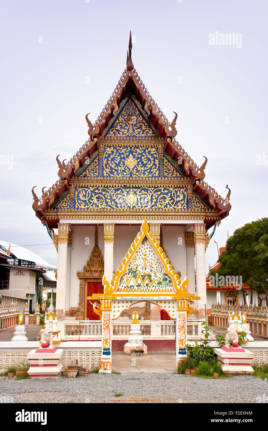 In front of the temple. The stunning architecture at thailand Stock ...