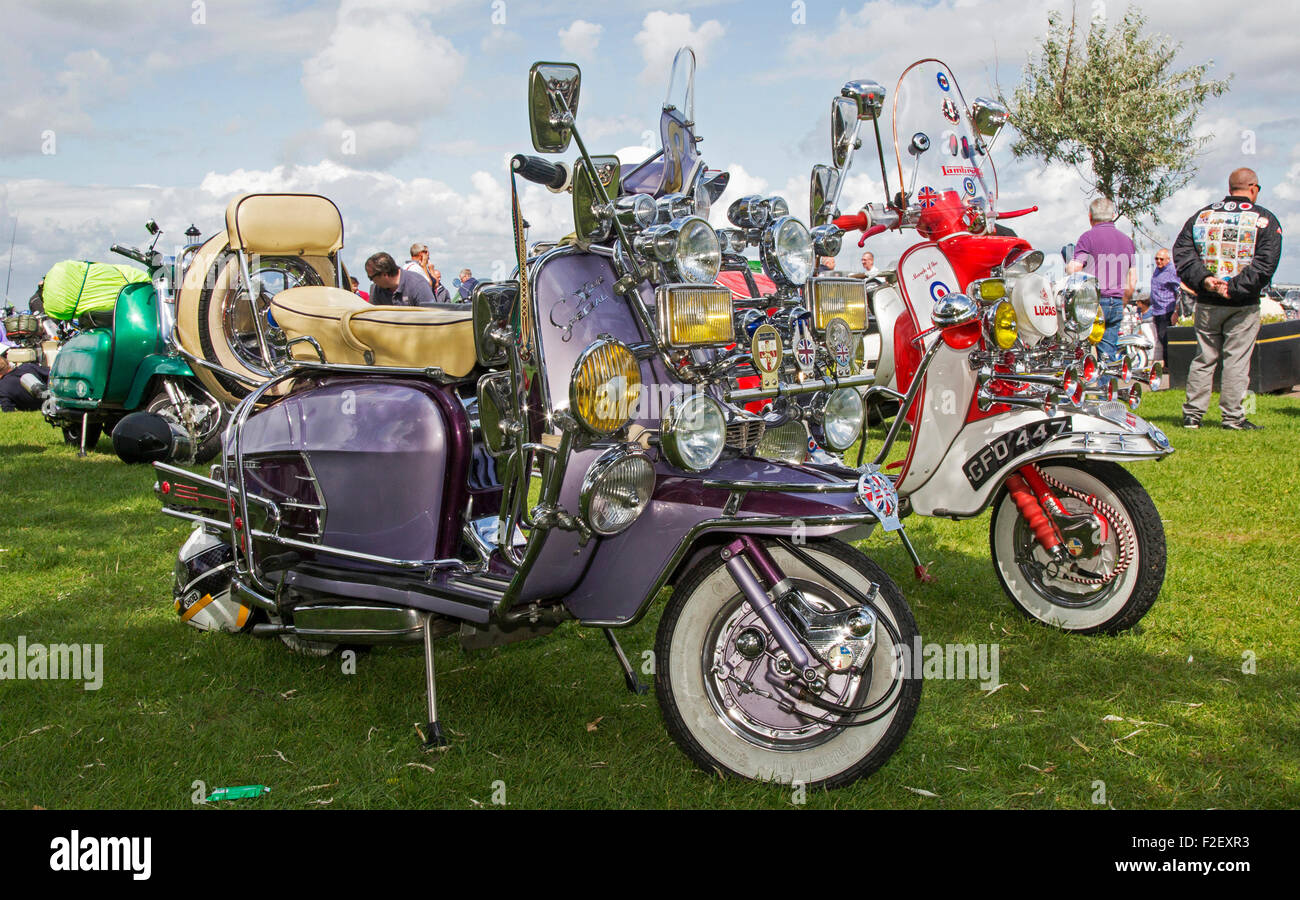 Custom painted scooter hi-res stock photography and images - Alamy