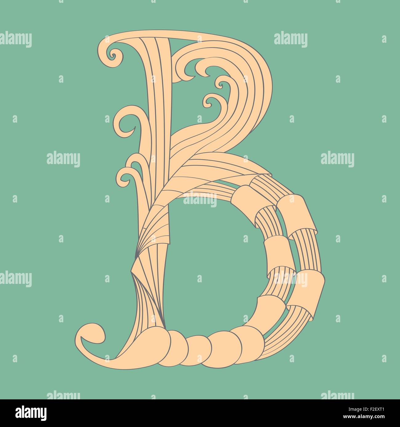 Decorative Capital Letter Stock Photos & Decorative Capital Letter ...