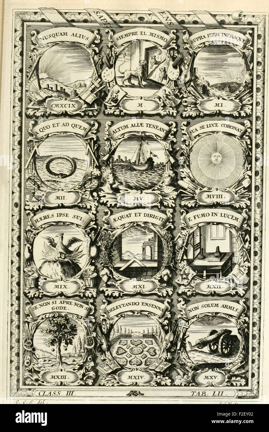 This 1701 work explores the art of symbolism, offering seven discourses ...