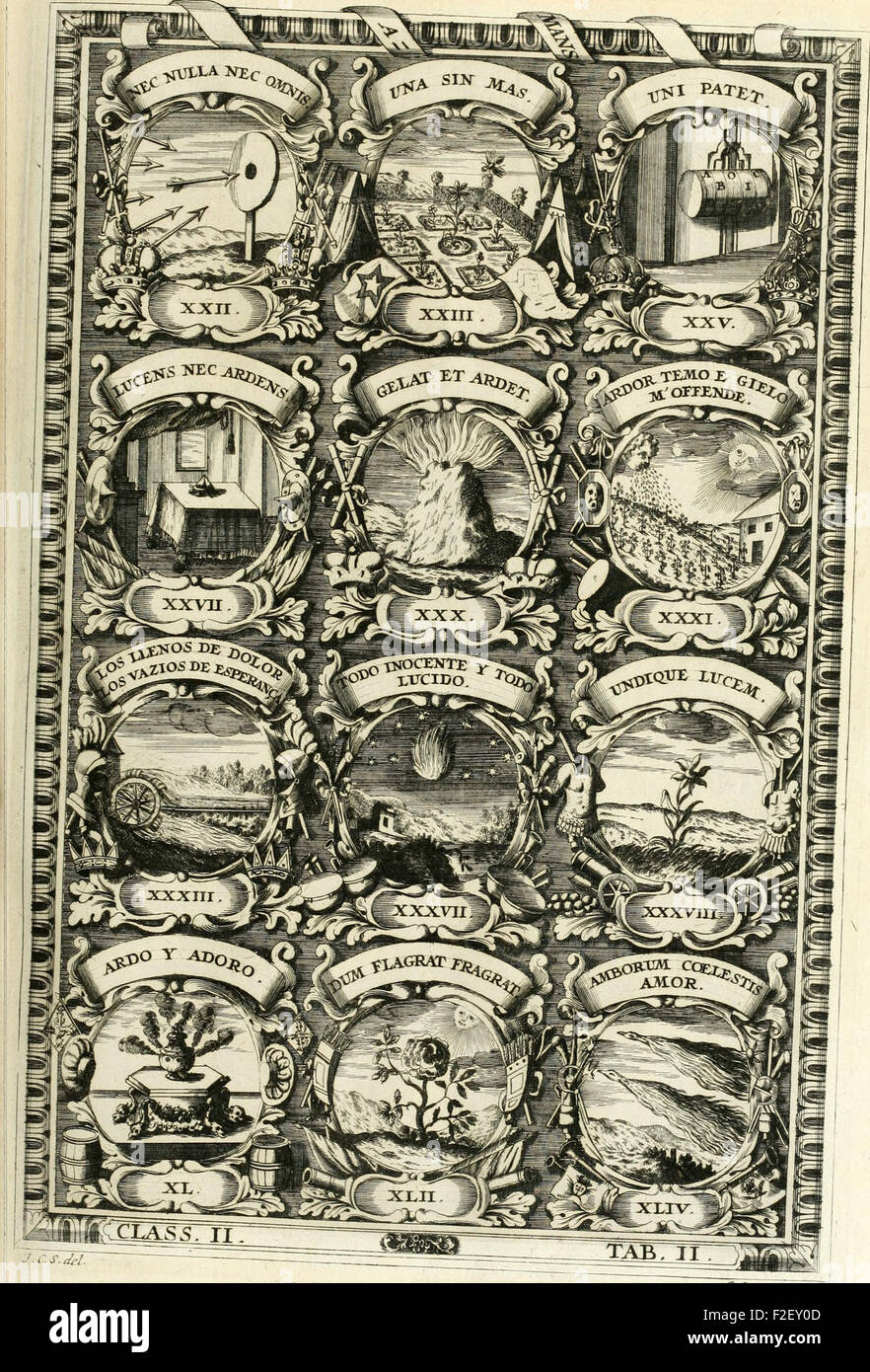 A 1701 work on the art of symbolism, featuring seven lectures on the ...