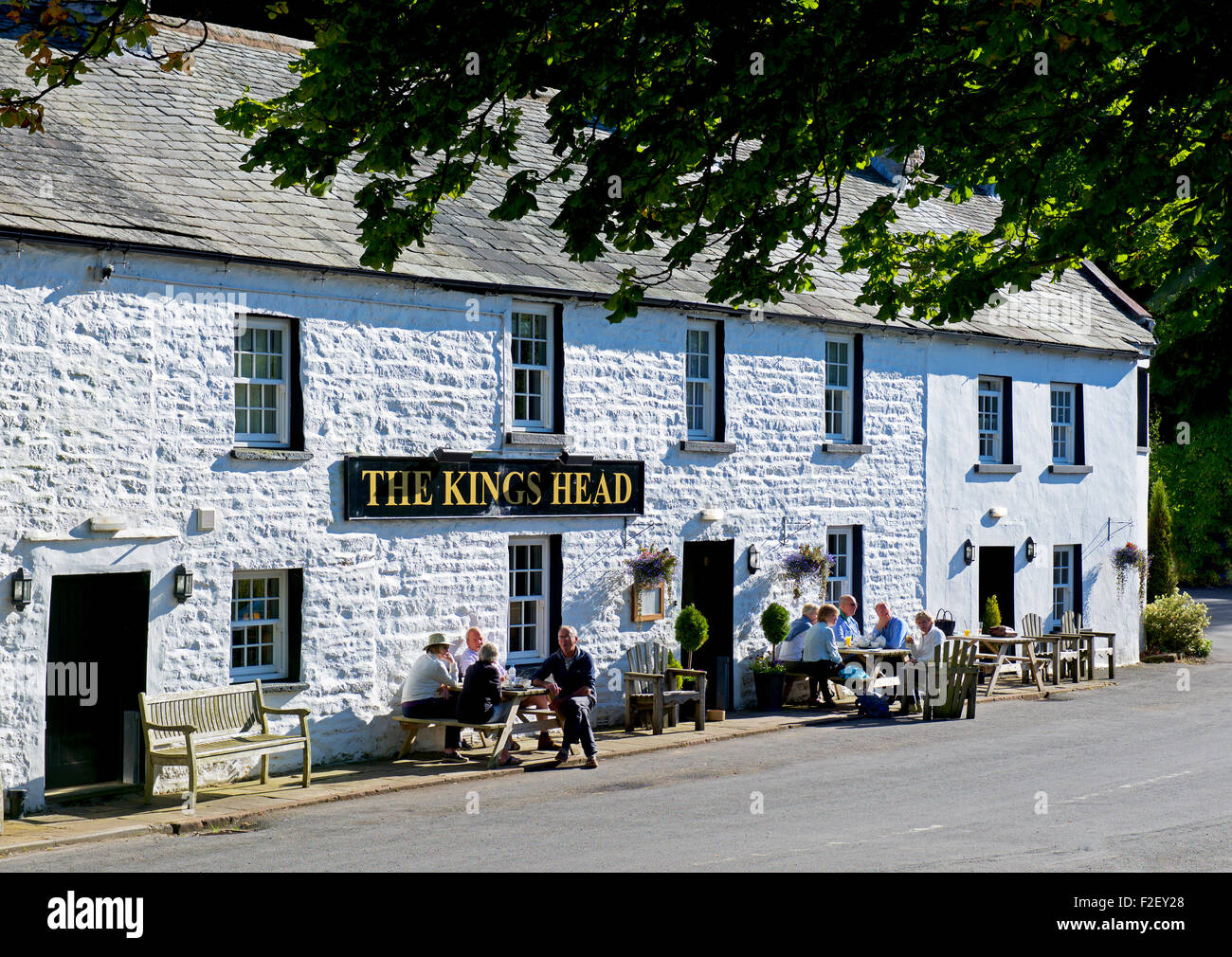 The King's Arms in the village of Ravenstonedale, Cumbria, England UK ...