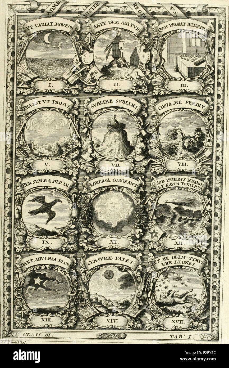 Symbolographia, sive, De arte symbolica - sermones septem (1701 Stock ...
