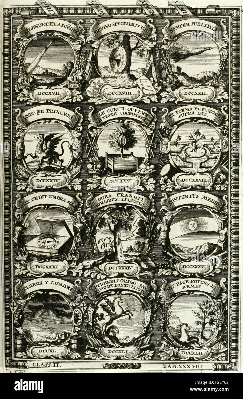 'Symbolographia' (1701) explores the art of symbols, featuring seven ...