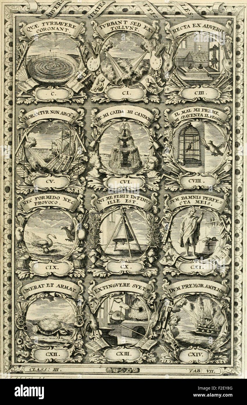 Published in 1701, *Symbolographia* discusses the art of symbolic ...
