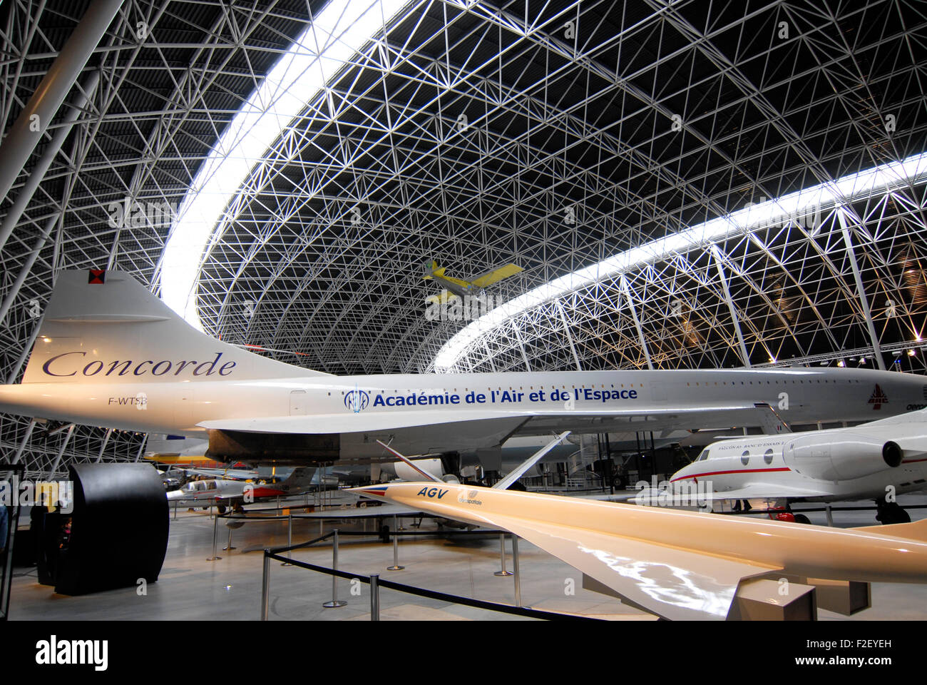 Musée Aeroscopia, Aeronautical Museum, Toulouse, France. Collection of ...