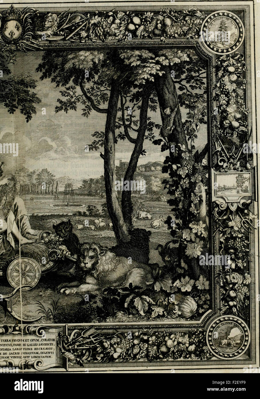 This work features the famous royal tapestries depicting the four ...