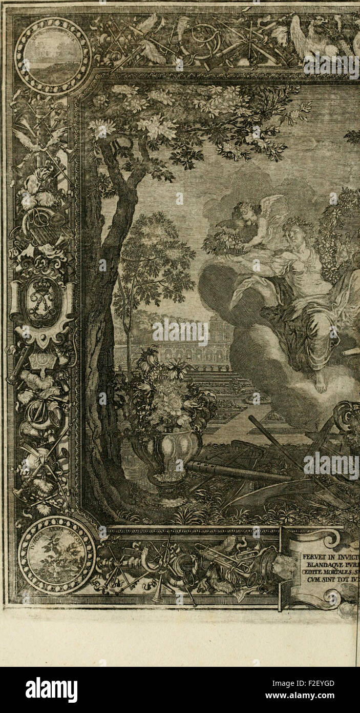 'Tapisseries du Roy' features royal tapestries depicting the four ...