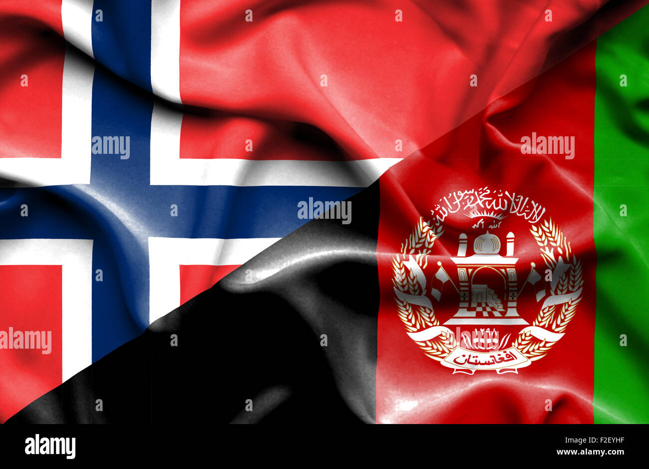 Afghanistan norway flag hi-res stock photography and images - Alamy