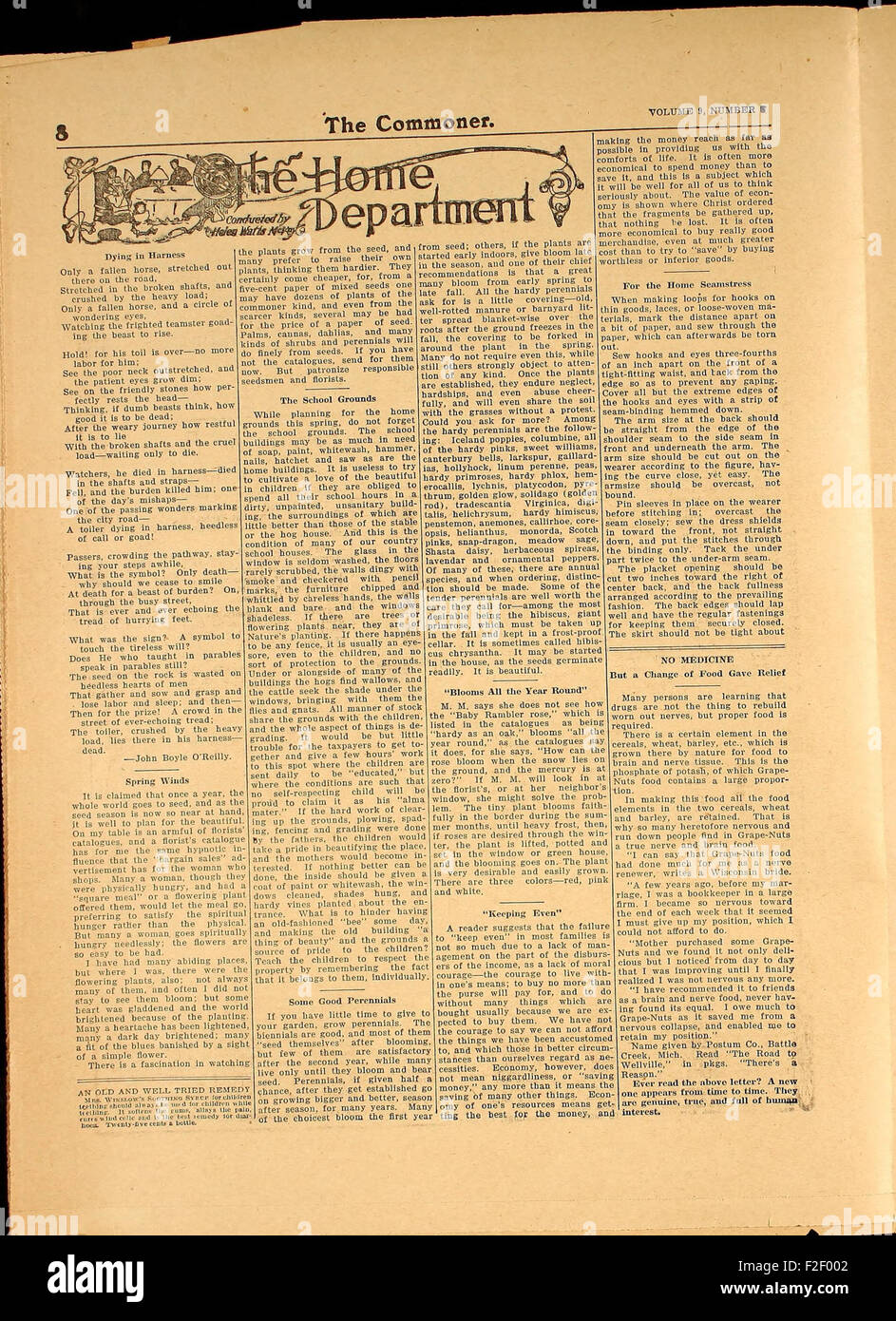 'The Commoner' (1909) provides a historical look at the events, ideas ...