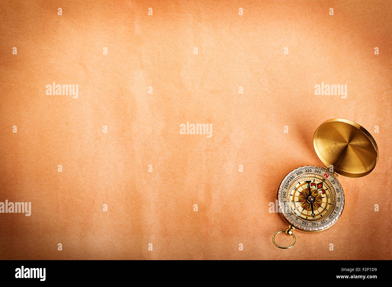 compass on old paper as a background Stock Photo - Alamy