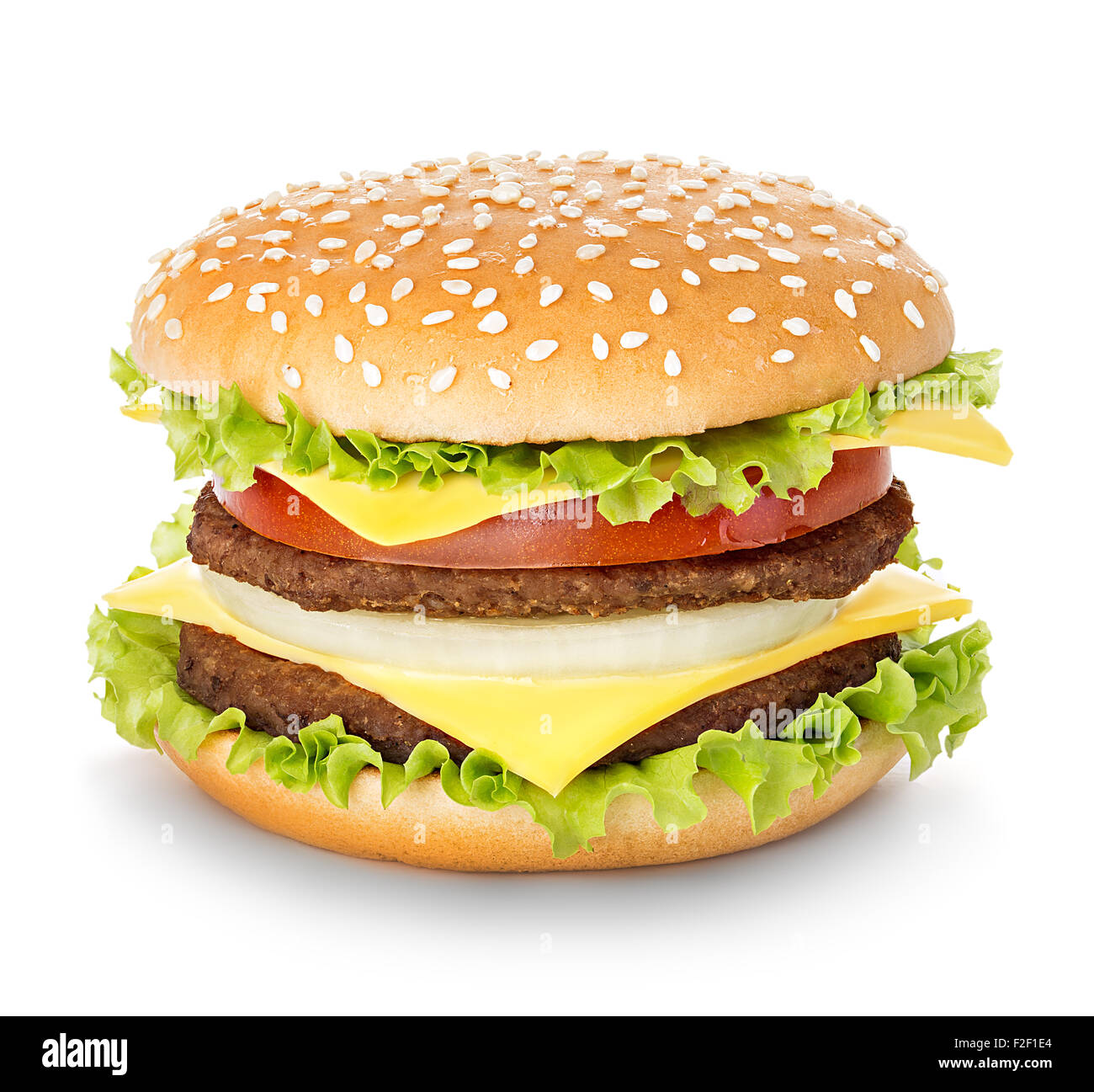 Big burgers Cut Out Stock Images & Pictures - Alamy