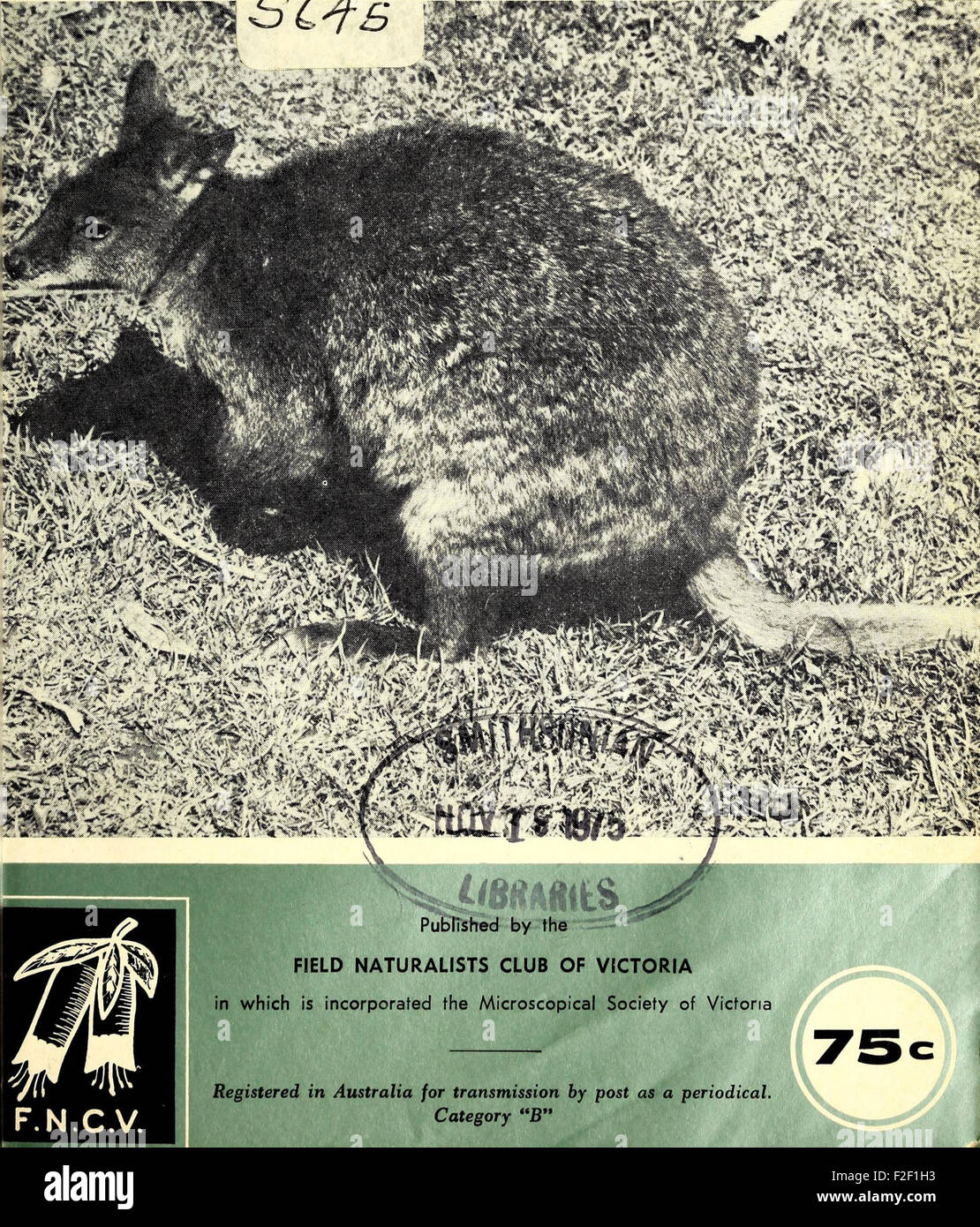 'The Victorian Naturalist' (1975) is a journal dedicated to the study ...