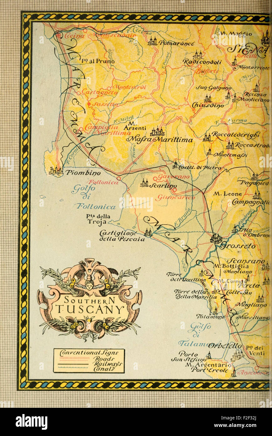 This 1919 publication explores the lesser-known paths of southern ...